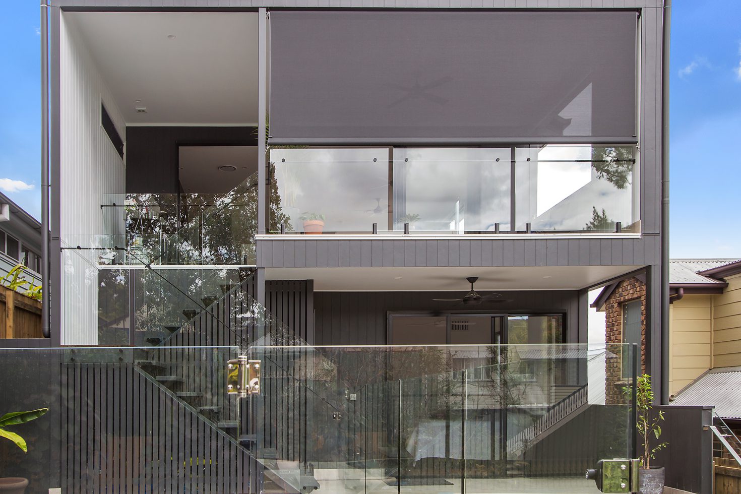 Pin Fixed Glass Balustrade | Aqua Vista Glass